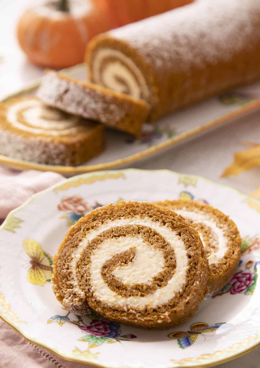 Pumpkin Roll Recipe - Preppy Kitchen