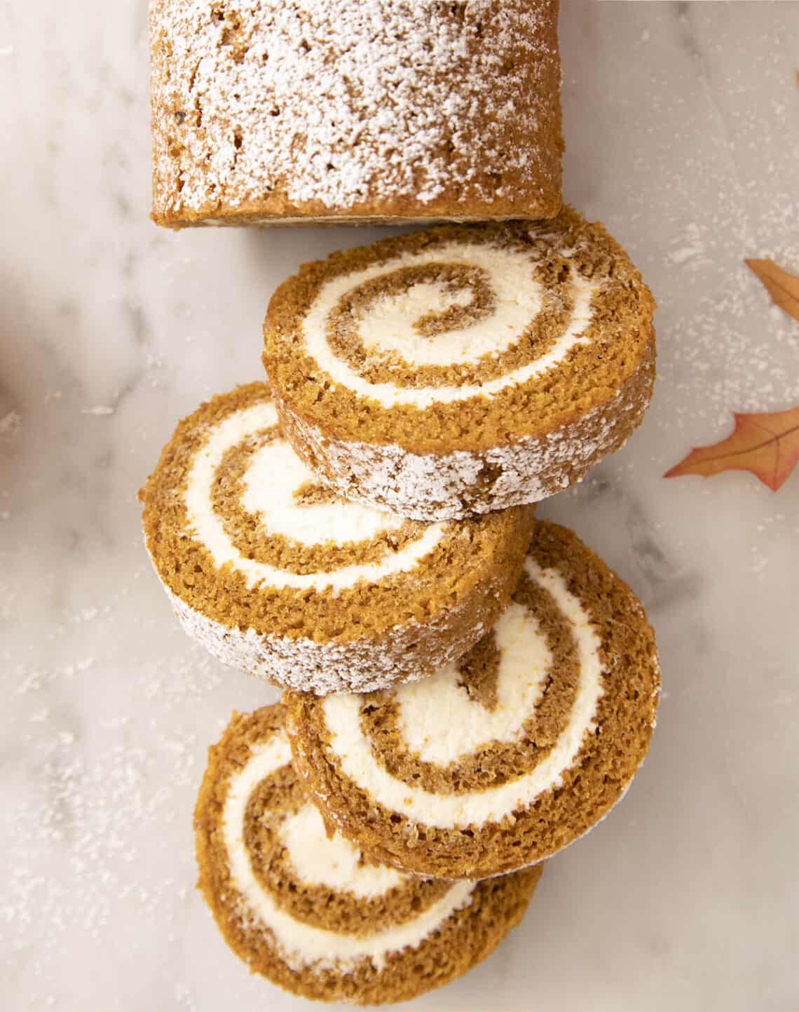 Pumpkin Roll Recipe - Preppy Kitchen