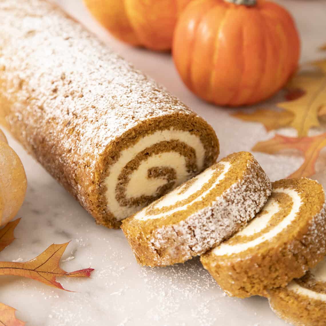 Pumpkin Roll Recipe - Preppy Kitchen