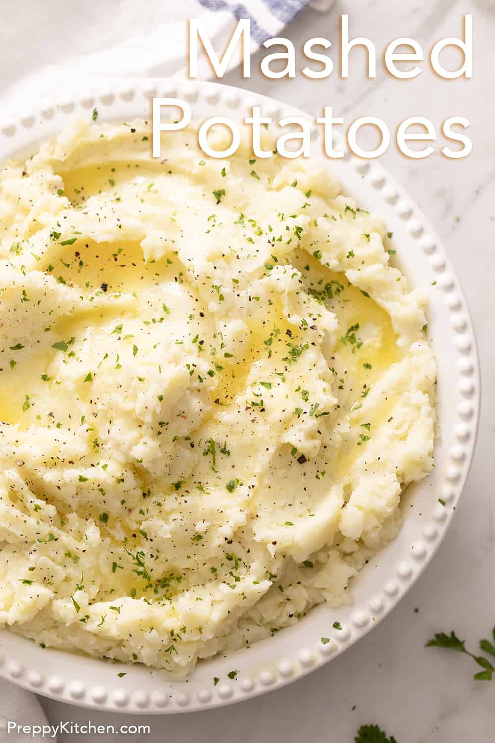 The Best Mashed Potatoes Recipe - Preppy Kitchen