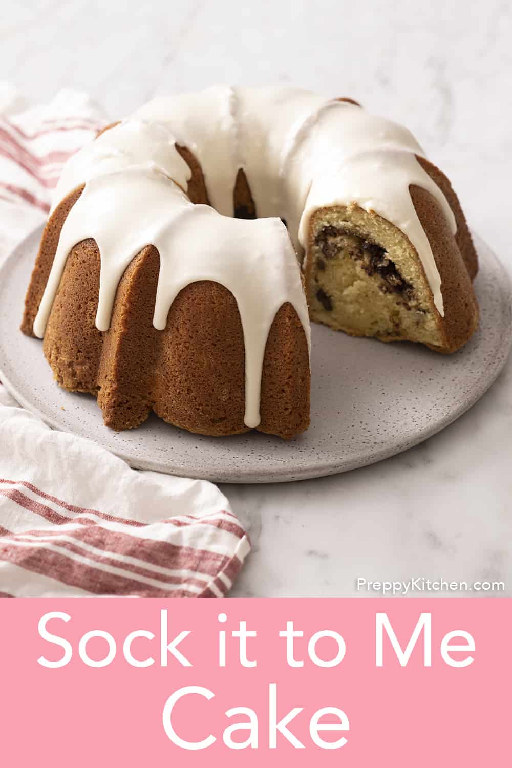 Sock it to Me Cake - Preppy Kitchen