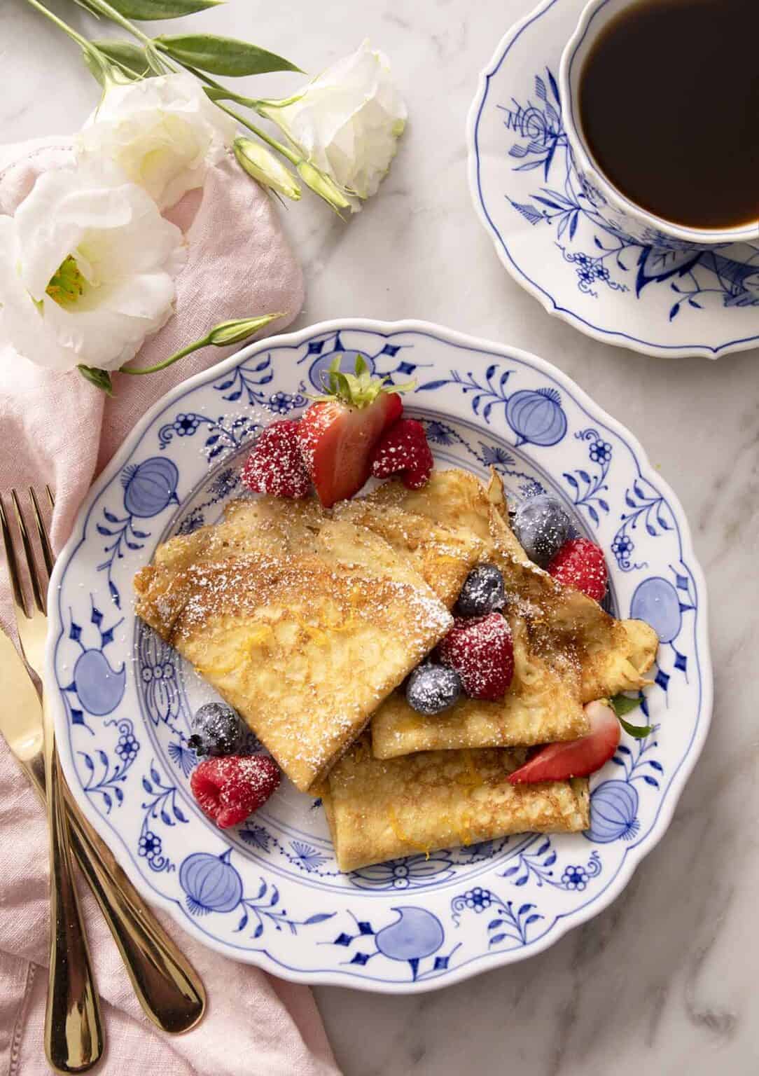 The Best Crepe Recipe - Preppy Kitchen