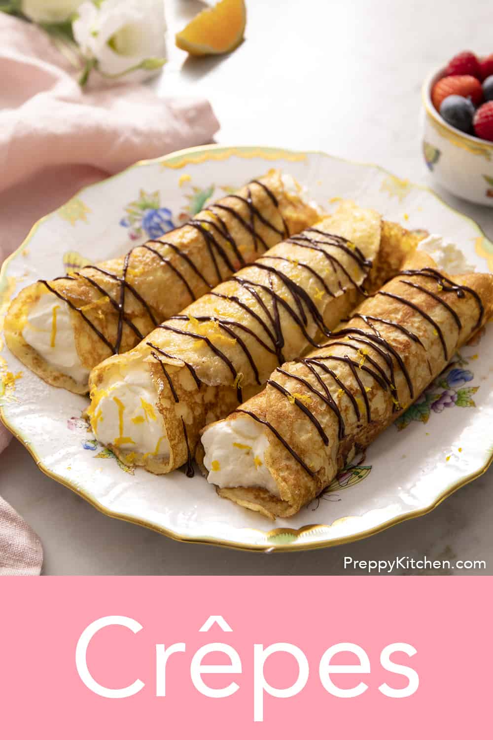 The Best Crepe Recipe - Preppy Kitchen