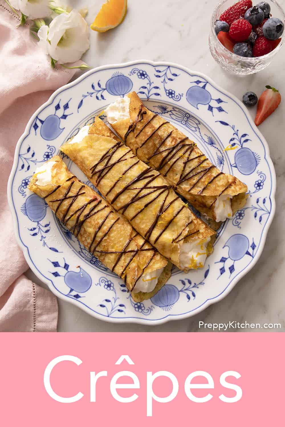 Crepes Recipe - Preppy Kitchen