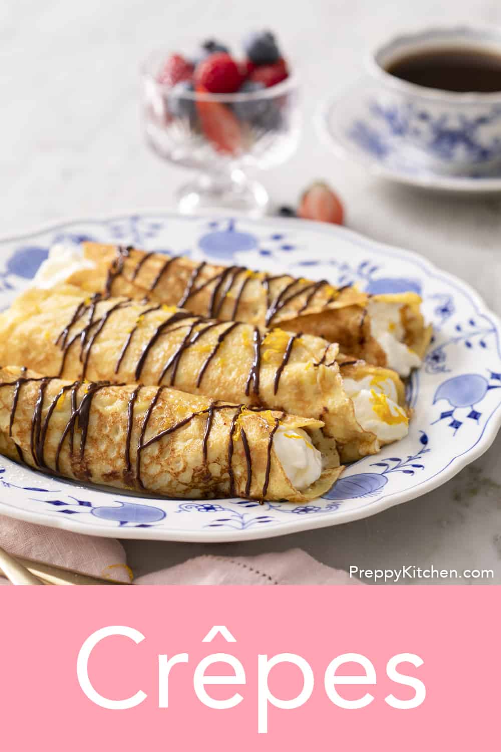 The Best Crepe Recipe - Preppy Kitchen