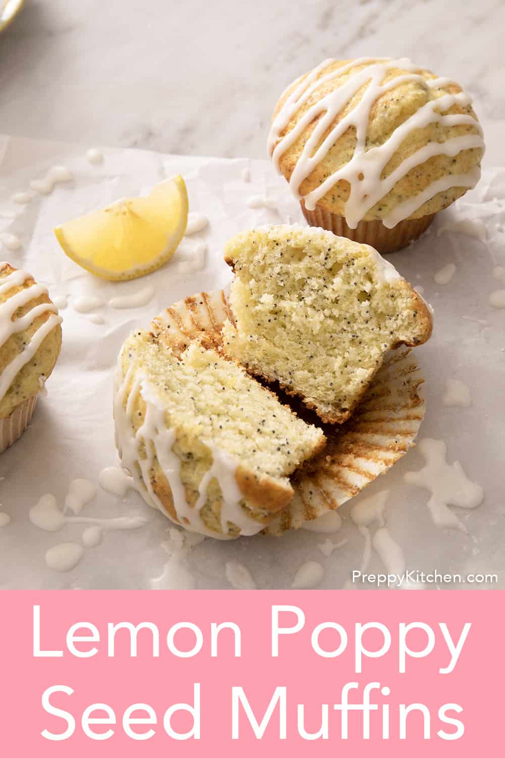 Lemon Poppy Seed Muffins - Preppy Kitchen