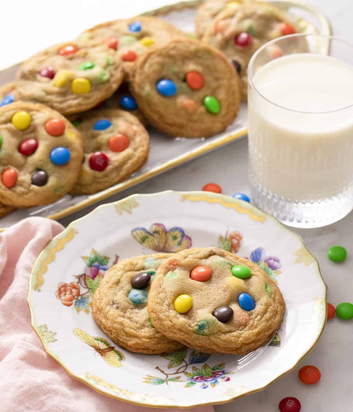 M&M Cookies - Preppy Kitchen