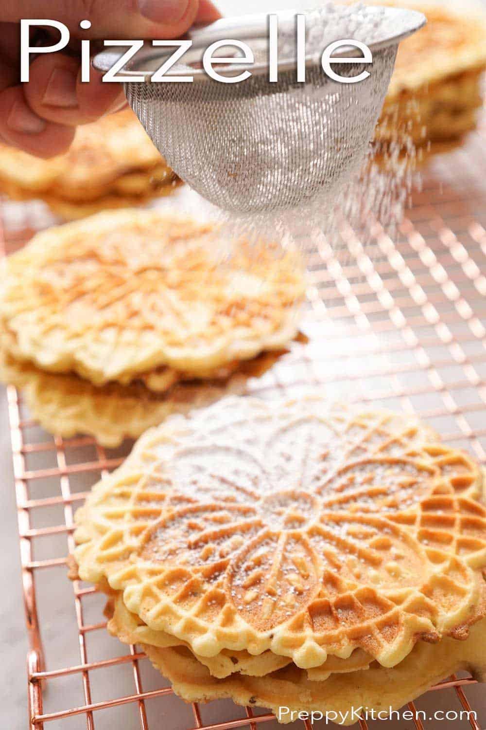 Classic Pizzelle Recipe - Preppy Kitchen