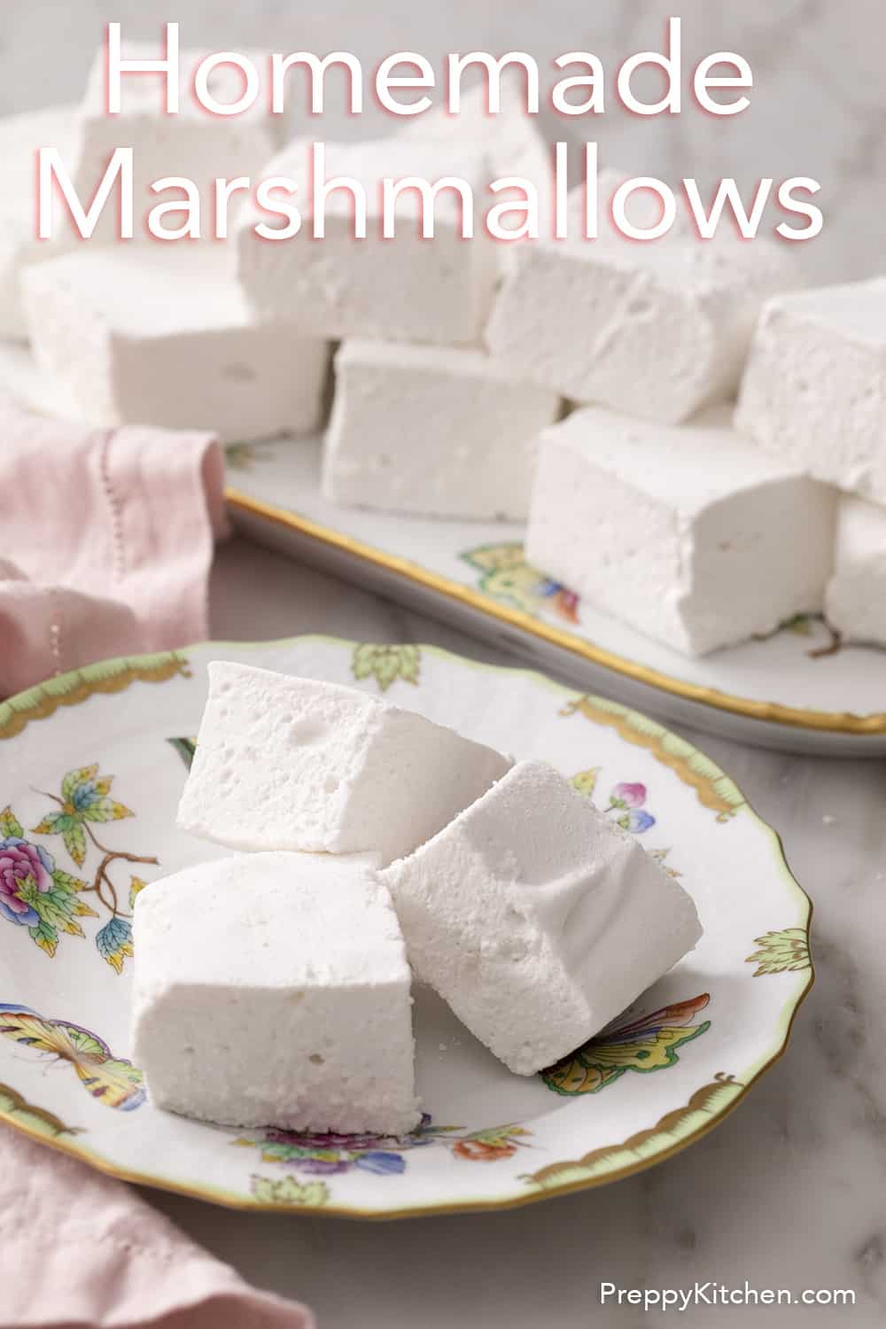 Easy Homemade Marshmallows (And How To Flavor Them) - Preppy Kitchen