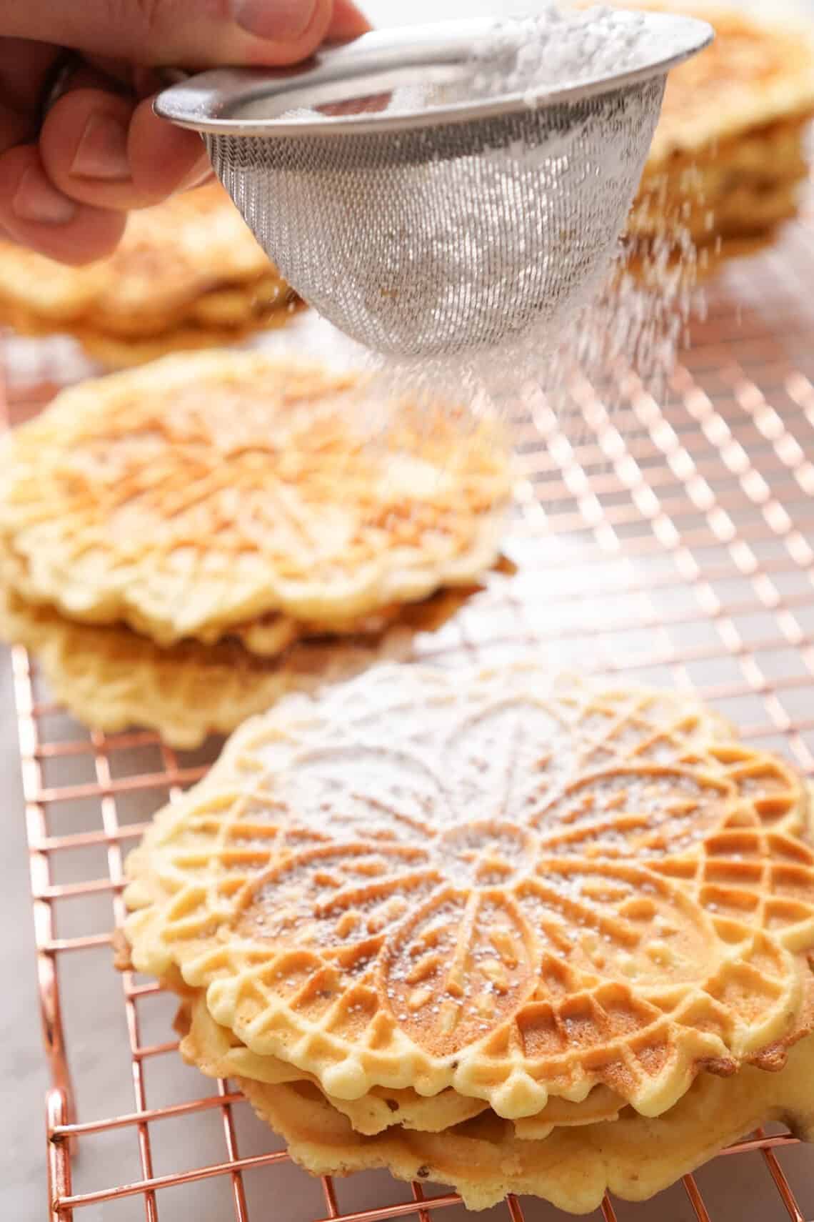 Classic Pizzelle Recipe - Preppy Kitchen