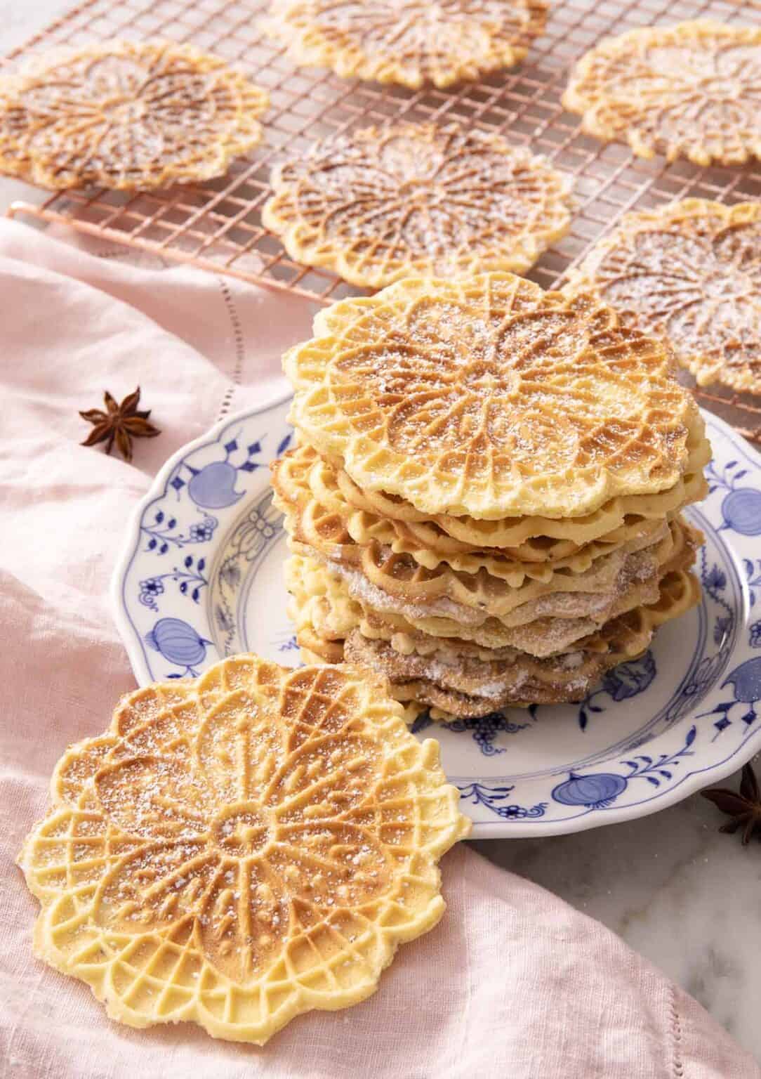 Classic Pizzelle Recipe - Preppy Kitchen