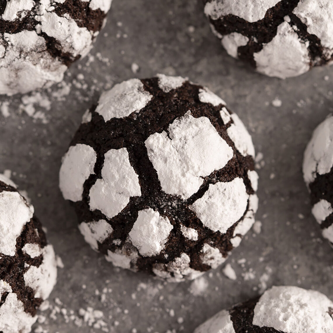 Chocolate Crinkle Cookies - Preppy Kitchen