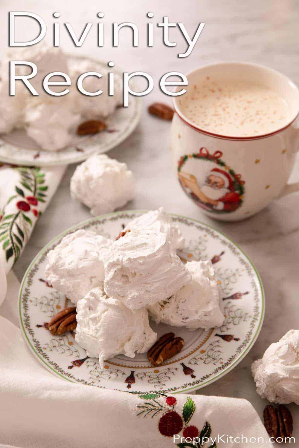 Divinity Candy Recipe - Preppy Kitchen