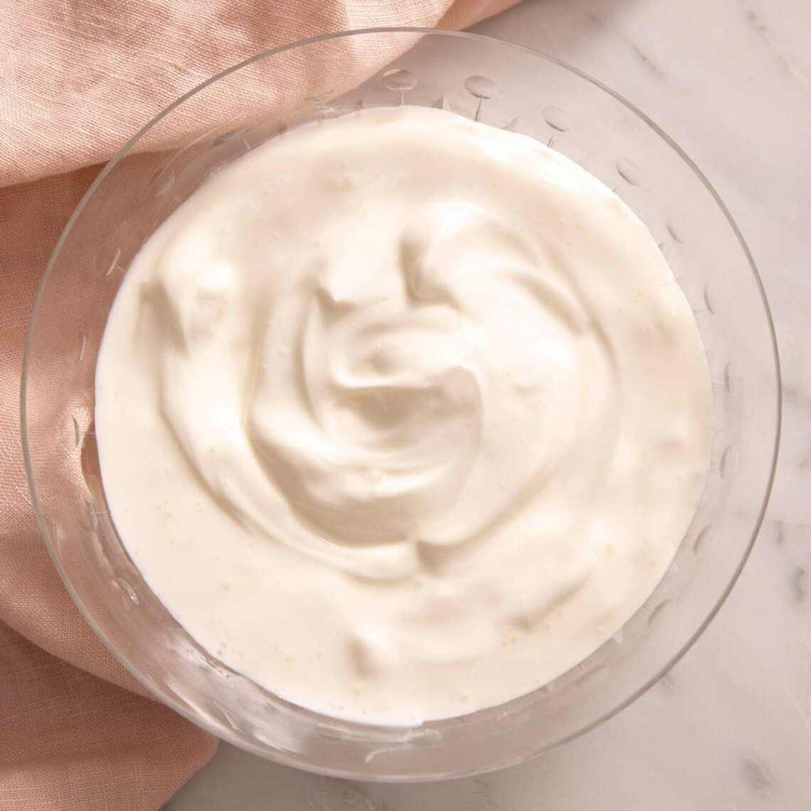 How To Make Sour Cream At Home - Preppy Kitchen