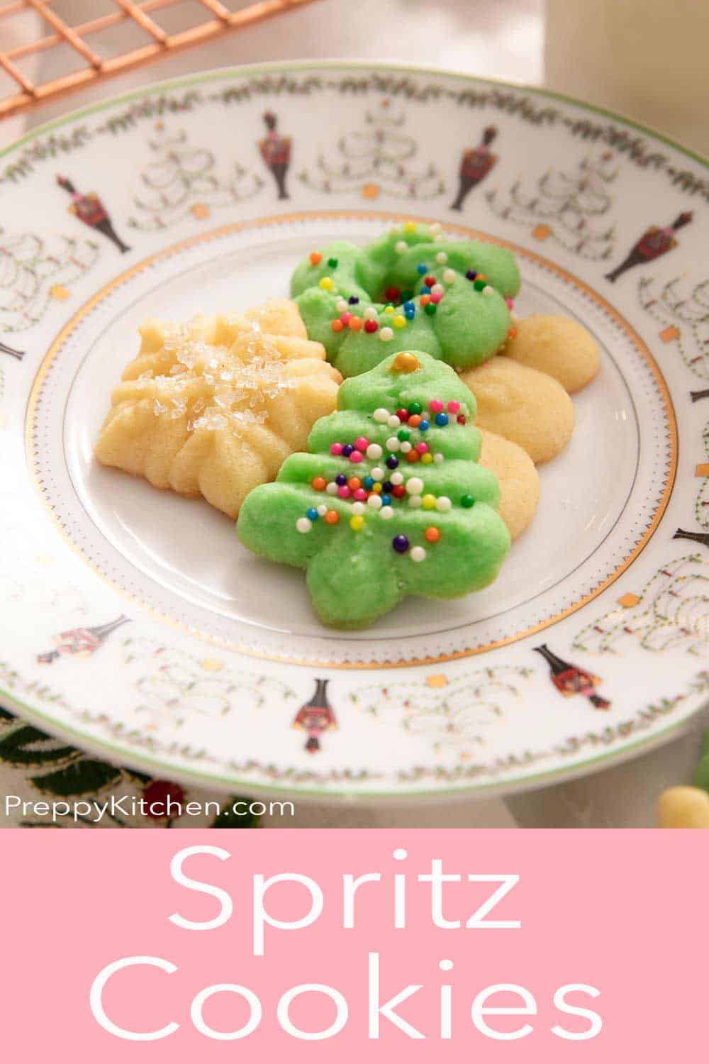 Spritz Cookies - Preppy Kitchen