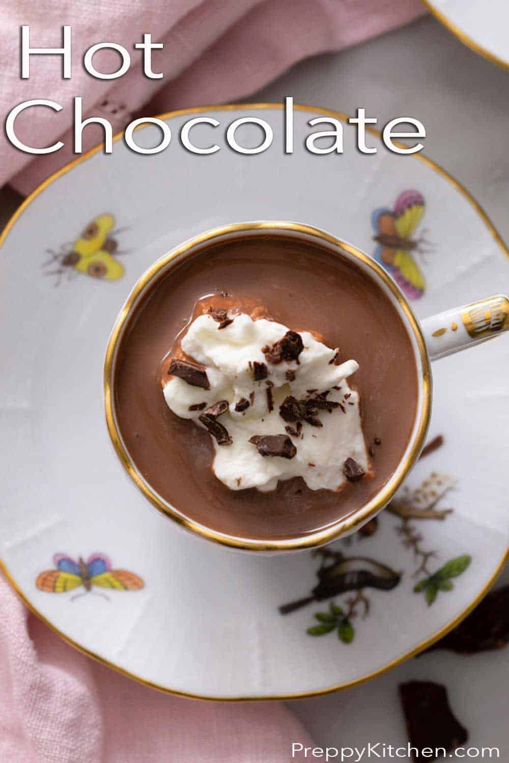 Homemade Hot Chocolate Recipe - Preppy Kitchen