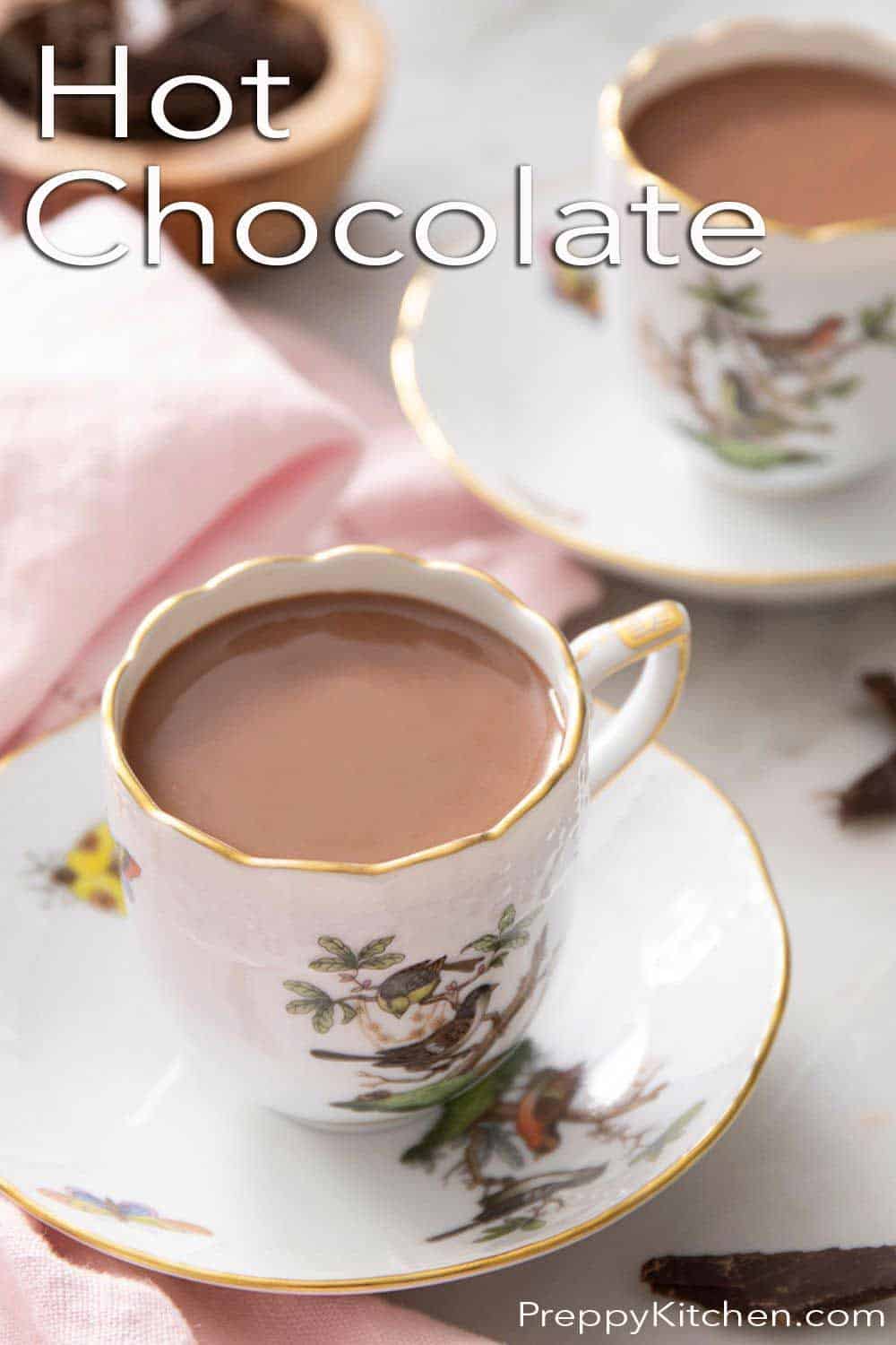 Homemade Hot Chocolate Recipe - Preppy Kitchen