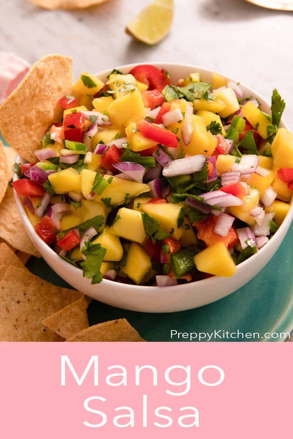 Mango Salsa - Preppy Kitchen