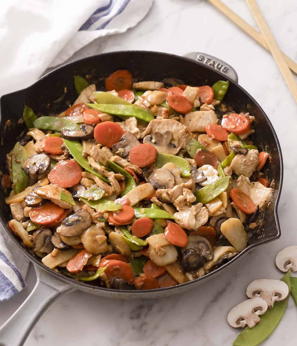 Moo Goo Gai Pan - Preppy Kitchen