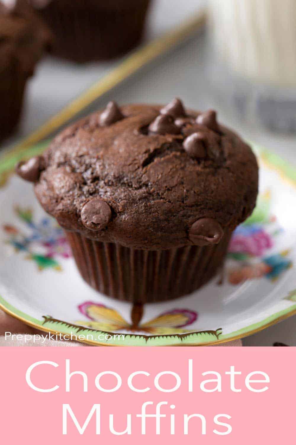 Chocolate Muffins - Preppy Kitchen
