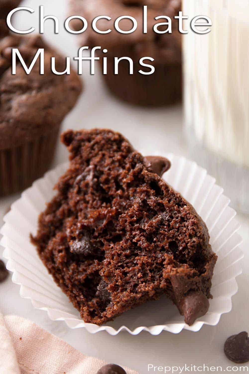 Chocolate Muffins - Preppy Kitchen