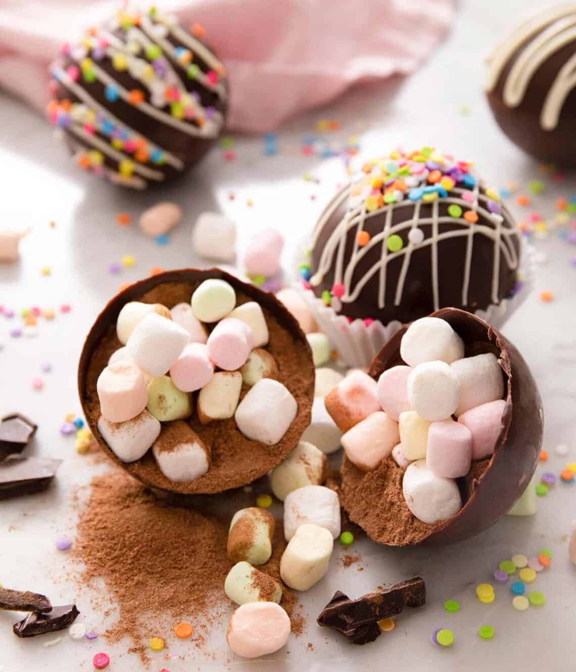 Hot Chocolate Bombs - Preppy Kitchen