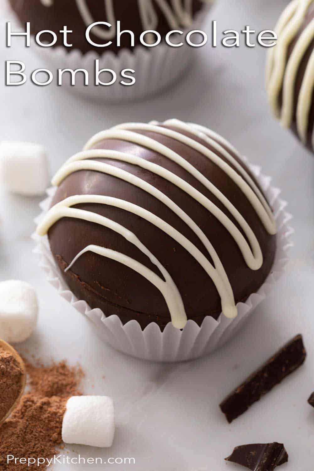 Hot Chocolate Bombs - Preppy Kitchen