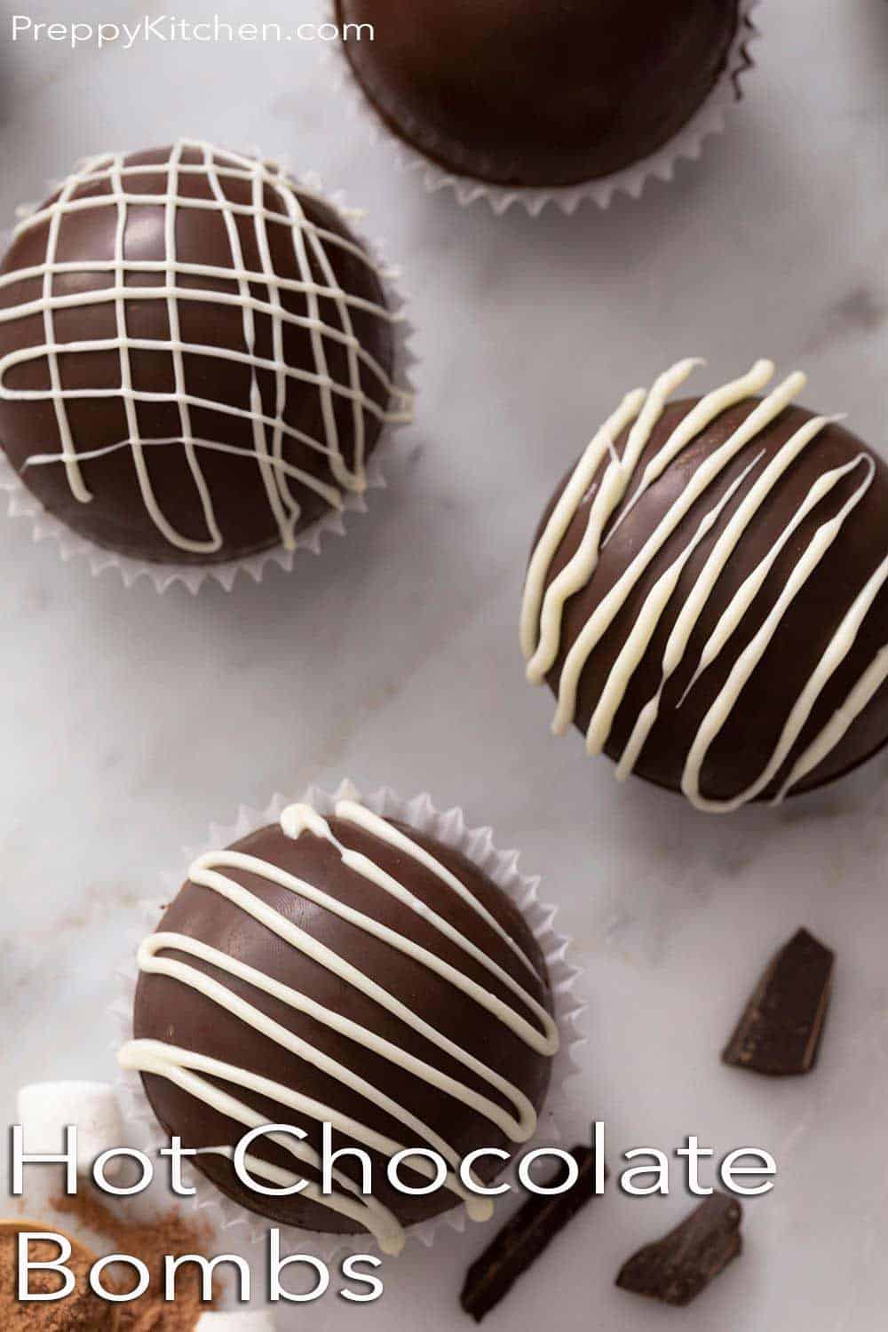 Hot Chocolate Bombs - Preppy Kitchen