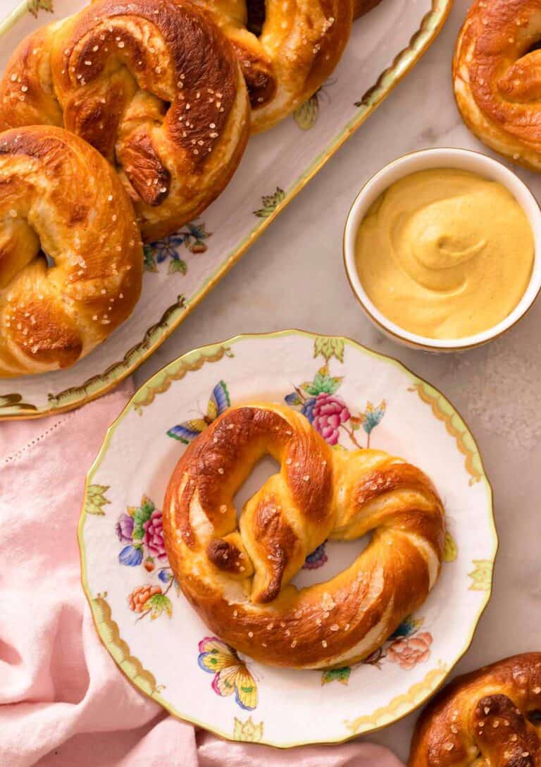 Soft Pretzels Recipe - Preppy Kitchen