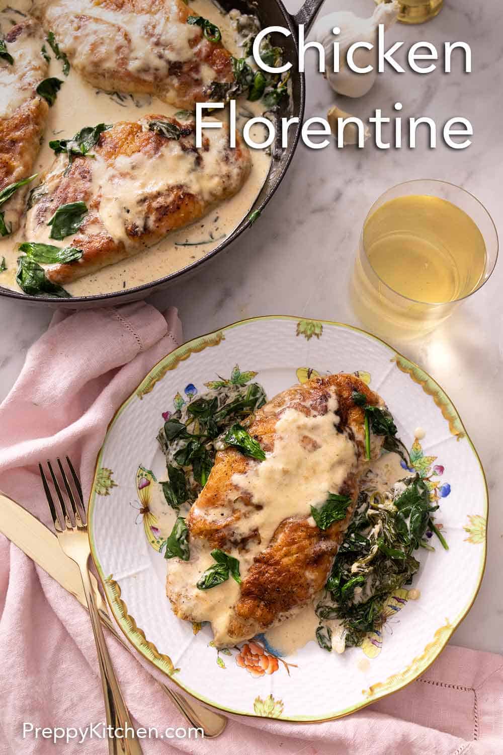 Chicken Florentine - Preppy Kitchen
