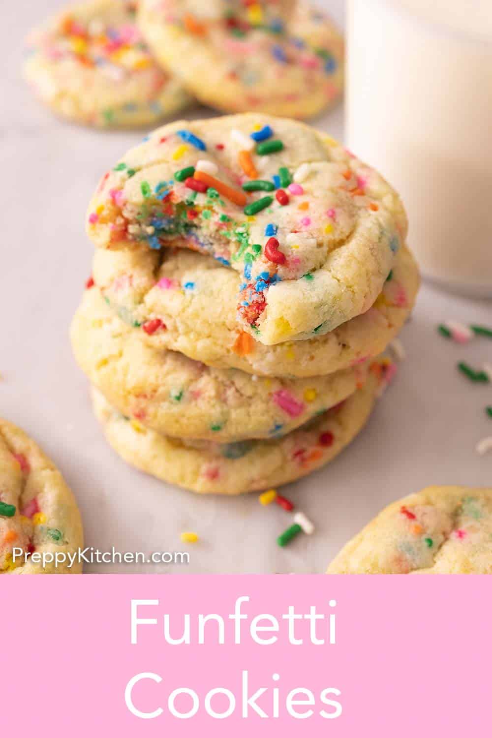 Funfetti Cookies - Preppy Kitchen