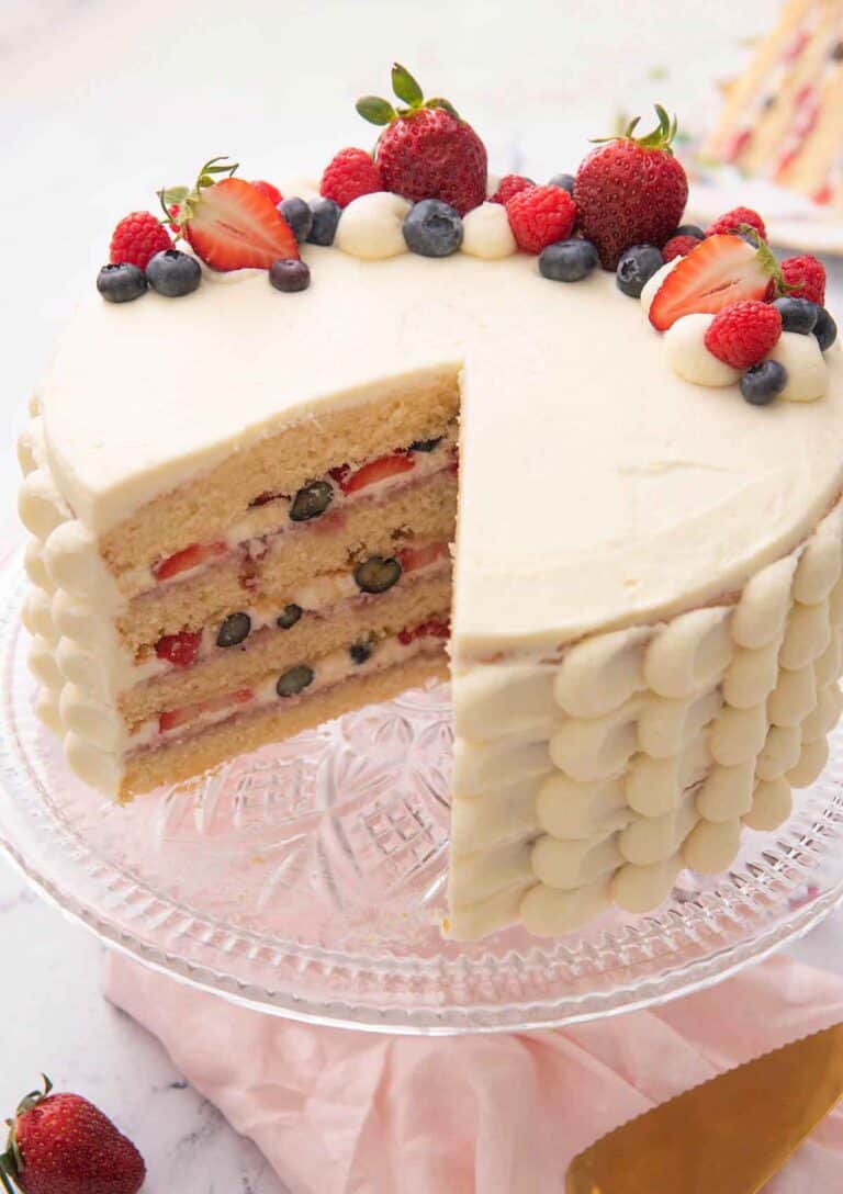 Berry Chantilly Cake Recipe - Preppy Kitchen