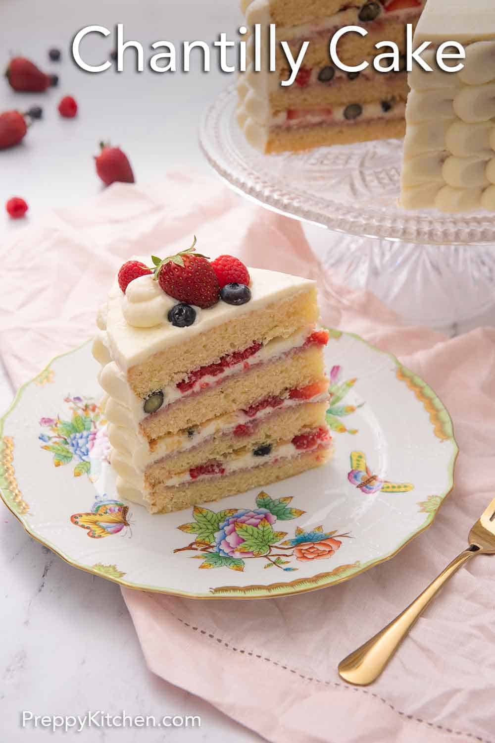 Berry Chantilly Cake Recipe - Preppy Kitchen