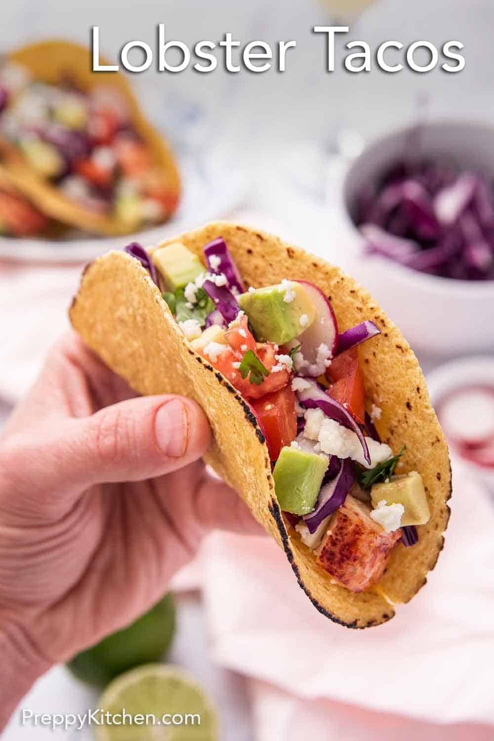 Lobster Tacos - Preppy Kitchen