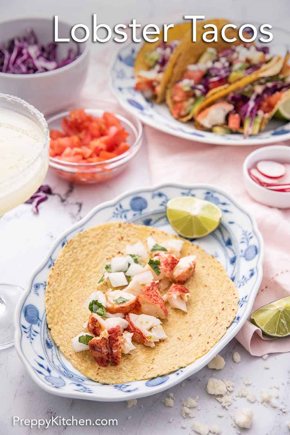 Lobster Tacos - Preppy Kitchen