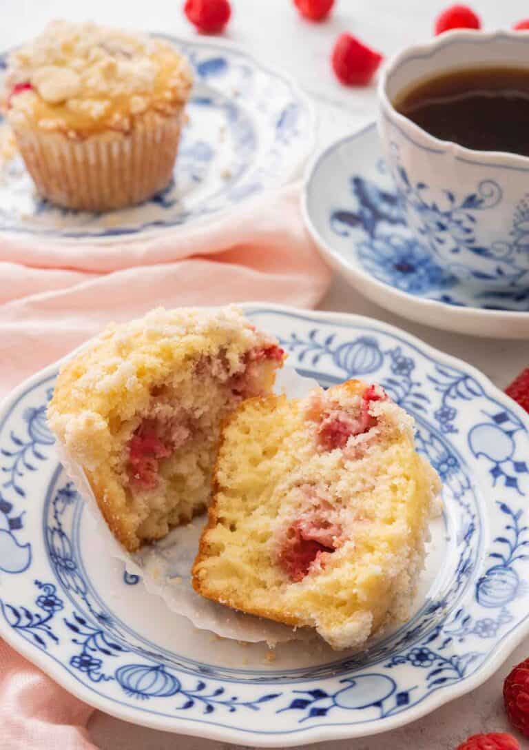 Raspberry Muffins - Preppy Kitchen