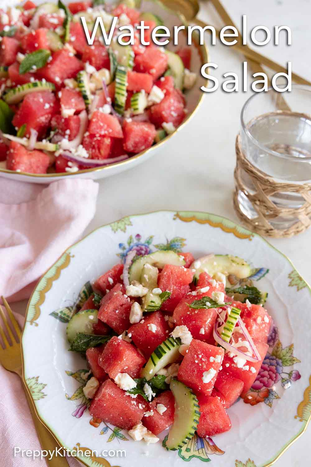 Watermelon Salad - Preppy Kitchen