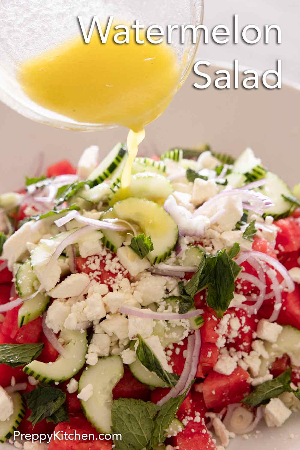 Watermelon Salad - Preppy Kitchen