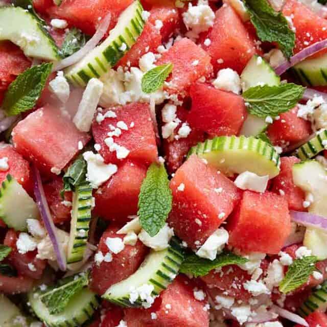 Watermelon Salad - Preppy Kitchen