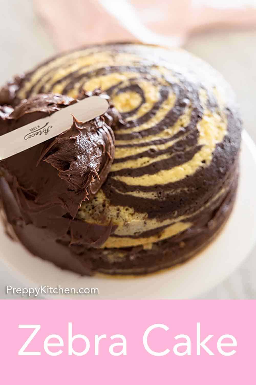Zebra Cake - Preppy Kitchen