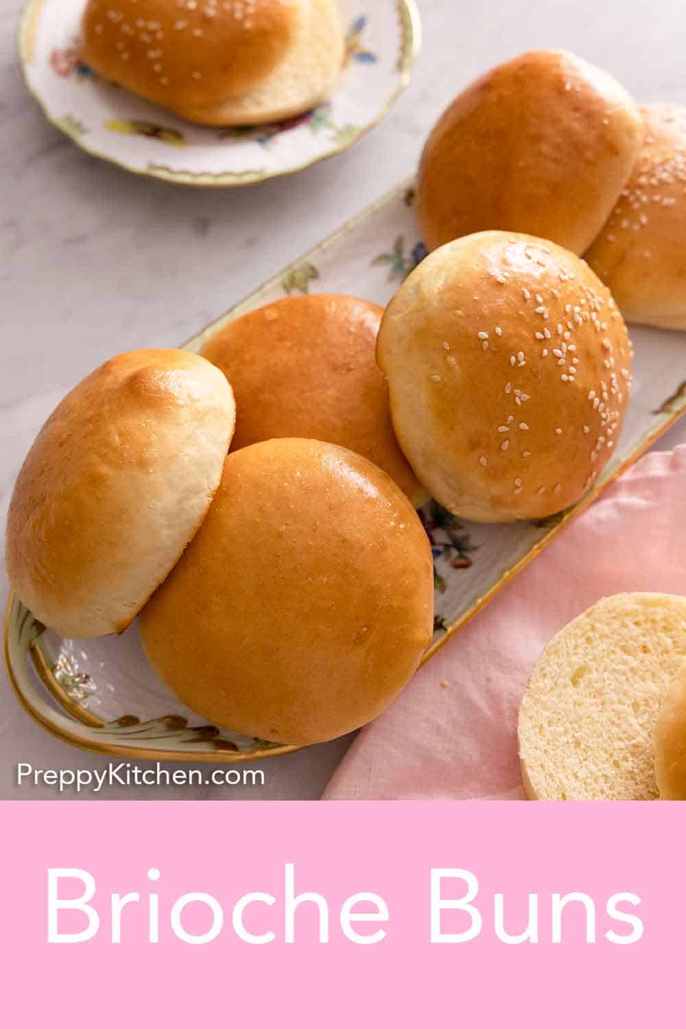 Brioche Buns - Preppy Kitchen