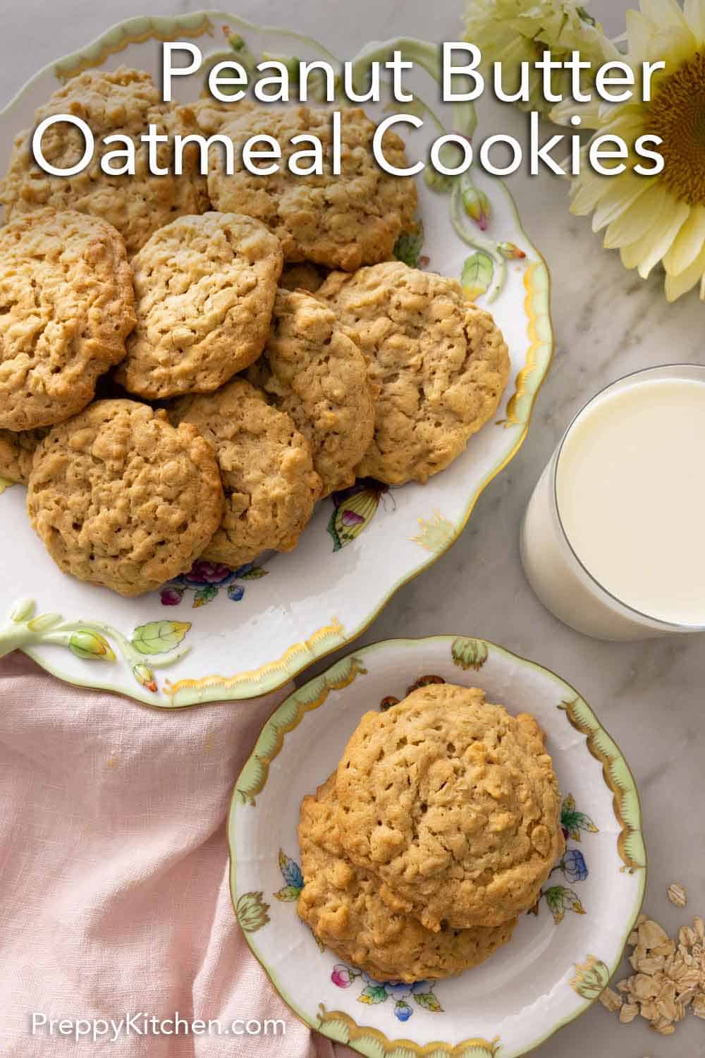 Preppy Kitchen Peanut Butter Oatmeal Cookies at Victoria Mcbrien blog