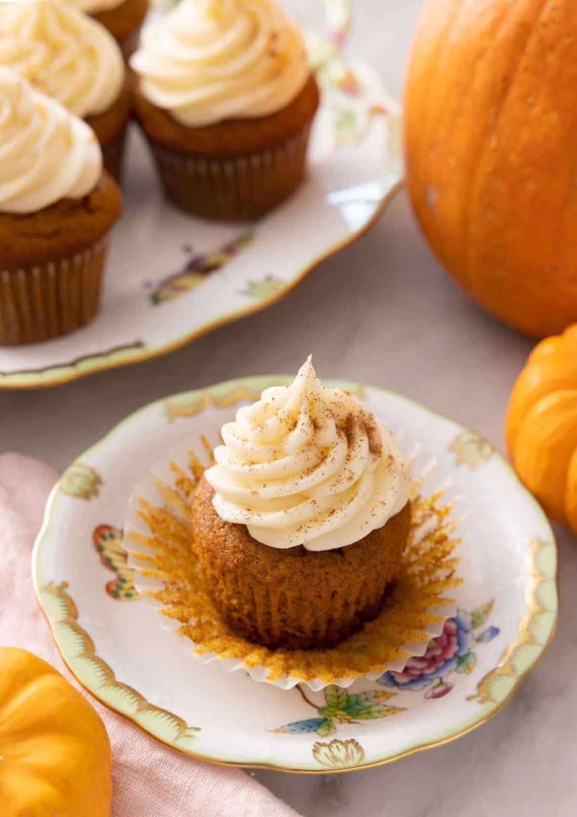 Pumpkin Cupcakes - Preppy Kitchen