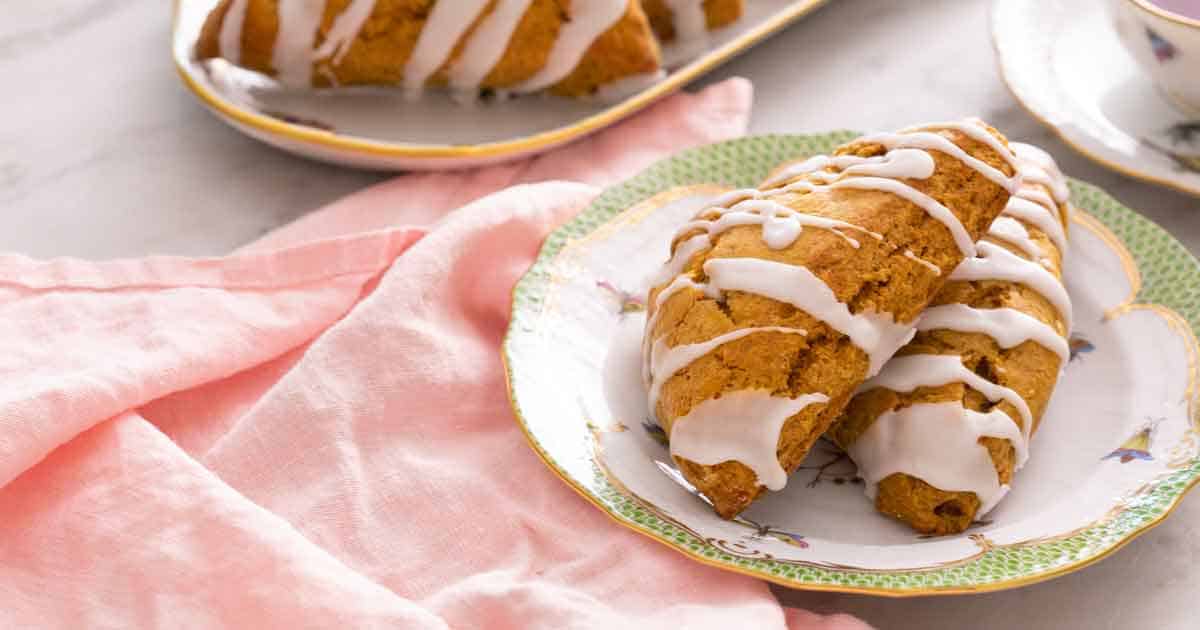 Pumpkin Scones Recipe - Preppy Kitchen