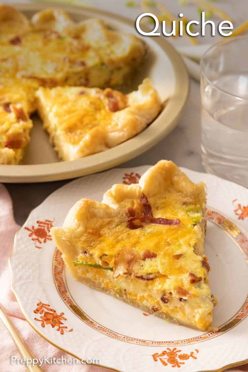 Quiche Recipe - Preppy Kitchen