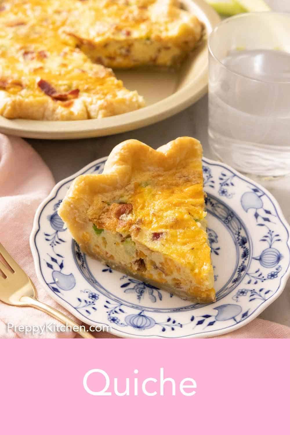 Quiche Recipe - Preppy Kitchen