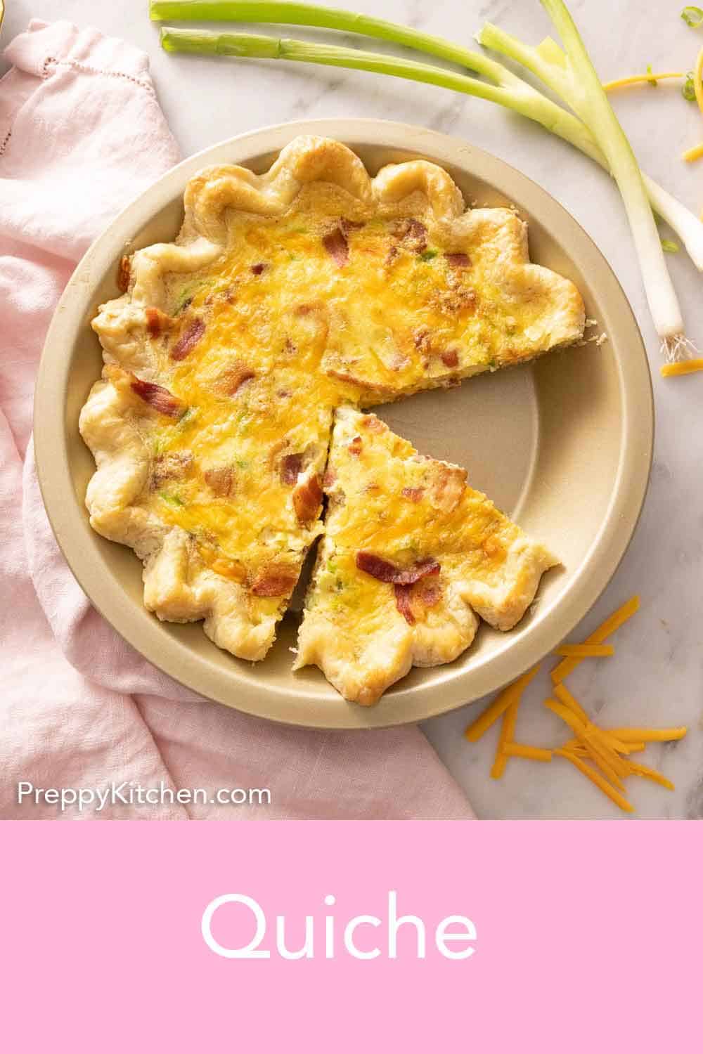 Quiche Recipe - Preppy Kitchen