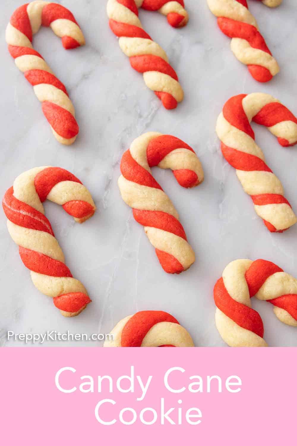 Candy Cane Cookies - Preppy Kitchen