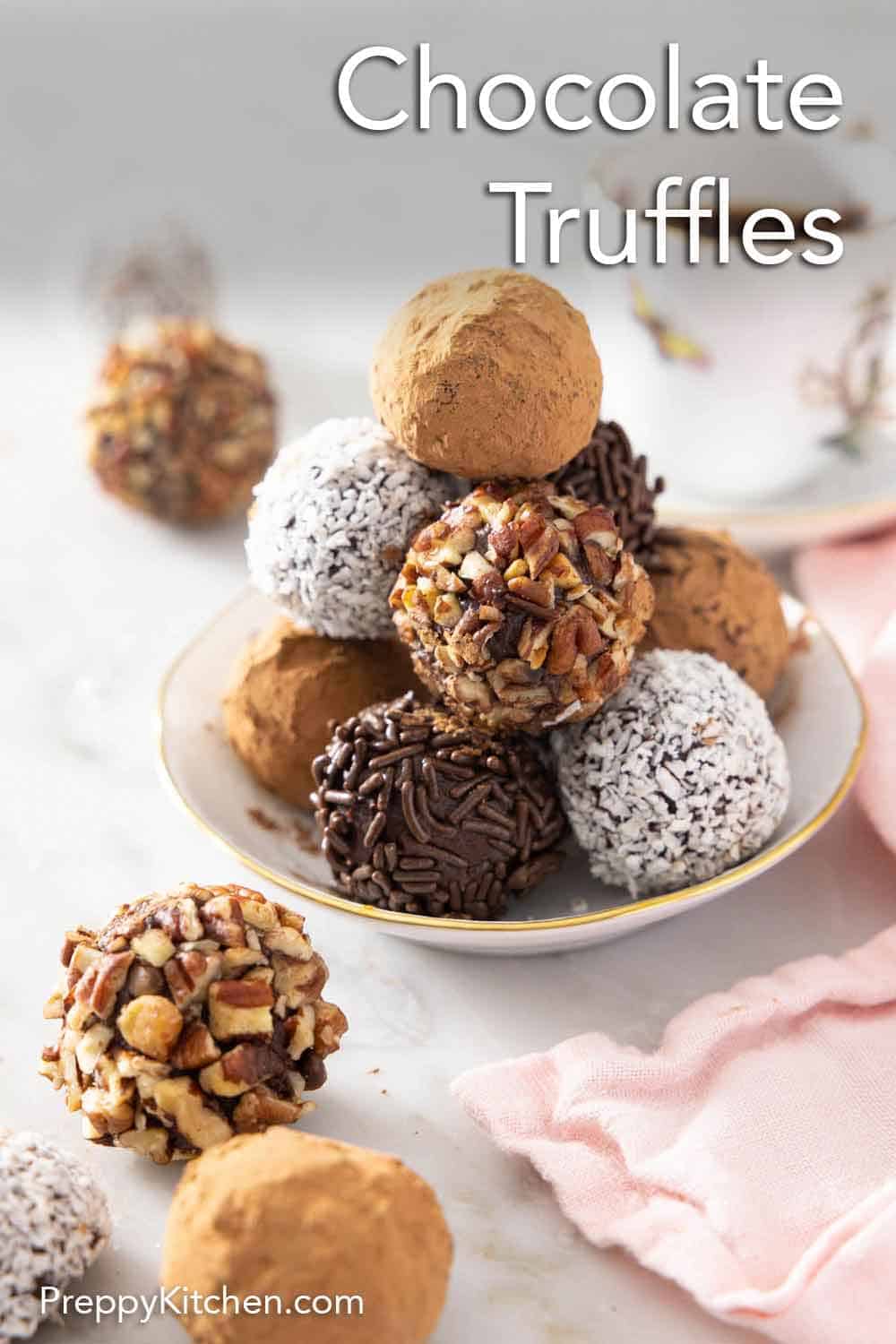 Chocolate Truffles - Preppy Kitchen
