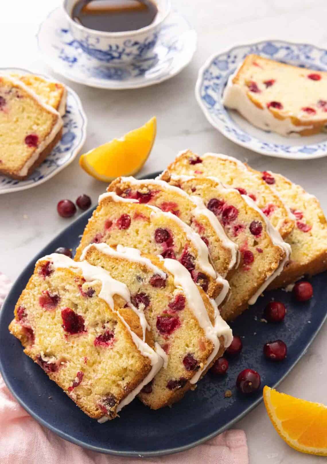 Glazed Cranberry-Orange Bread - Preppy Kitchen